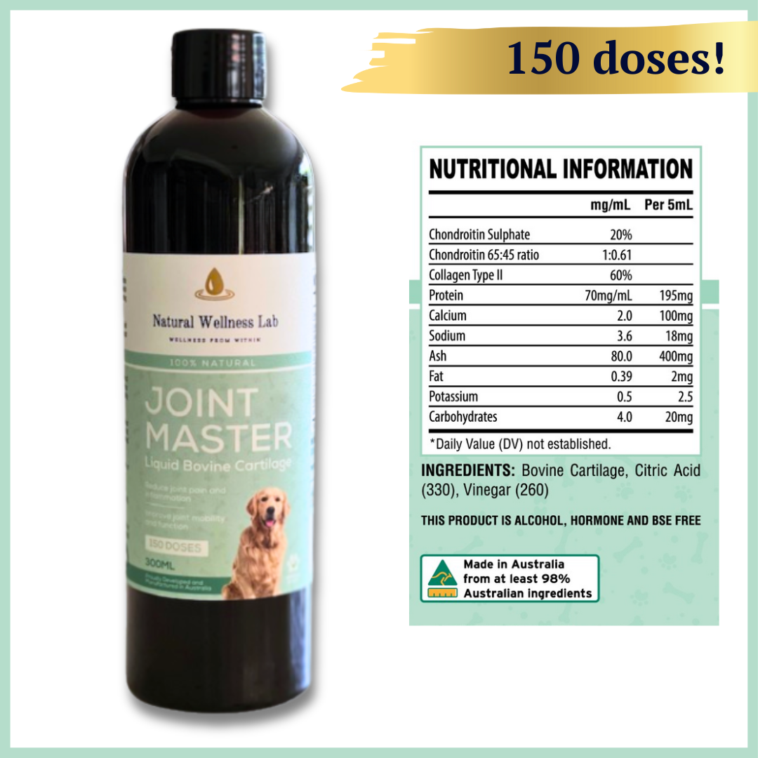 Joint Master | Joint pain relief for dogs – Natural Wellness Lab